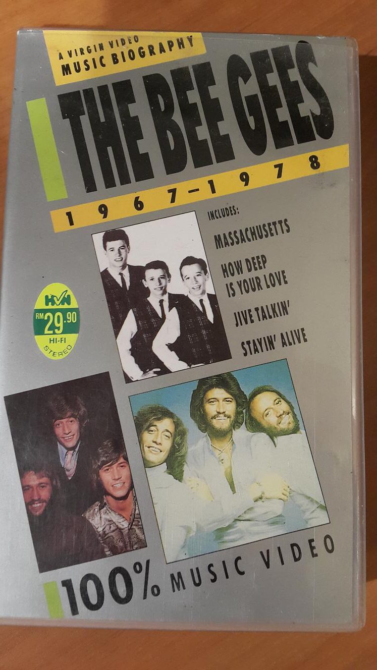 The Bee Gees 1967-1978 Music Biography – VHS cassette 1985 – van der ...